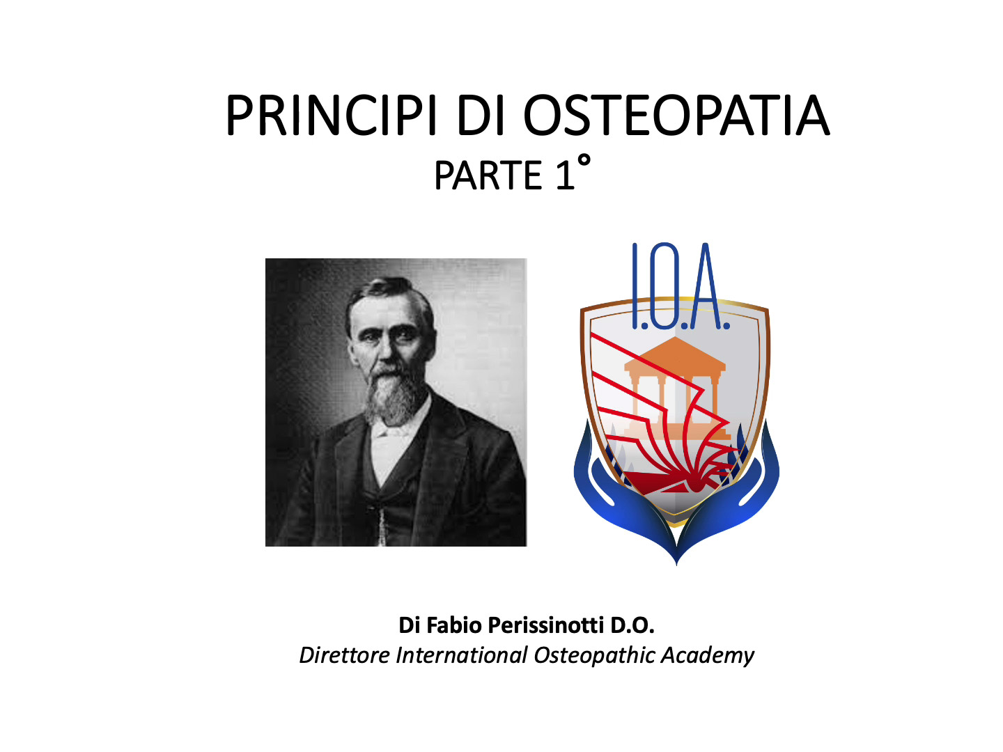 PRINCIPI DI OSTEOPATIA – Parte 1 – anteprima | INTERNATIONAL ...
